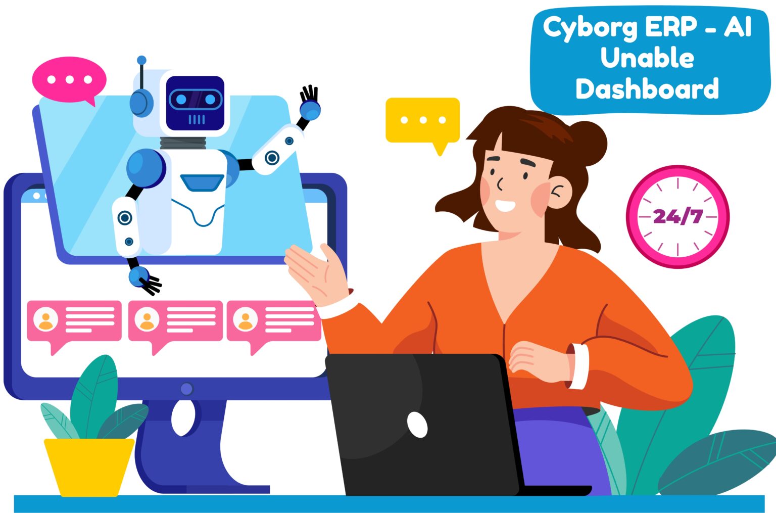 AI-Enabled Dashboards - Cyborg ERP